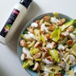 Cæsar salad pastasalat - den børne og mandevenlige version.