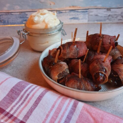 Bacondadler - lækre dadler med bacon tapas. – #Hashtagmor