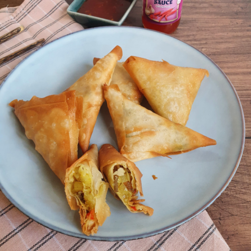 Samosa opskrift med oksekød og grøntsager – #Hashtagmor
